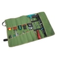Roll up Tool Bag Organizer Canvas Tool Bag Universal Durable Portable ...