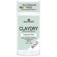 Clay Dry Bold - Sweet Amber Vegan Deodorant 2.8oz. - Walmart.com