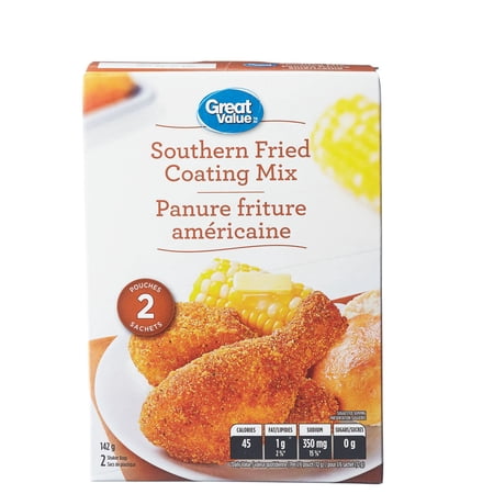 Great Value Southern Fried Coating Mix, 2 Pouches - Walmart.ca