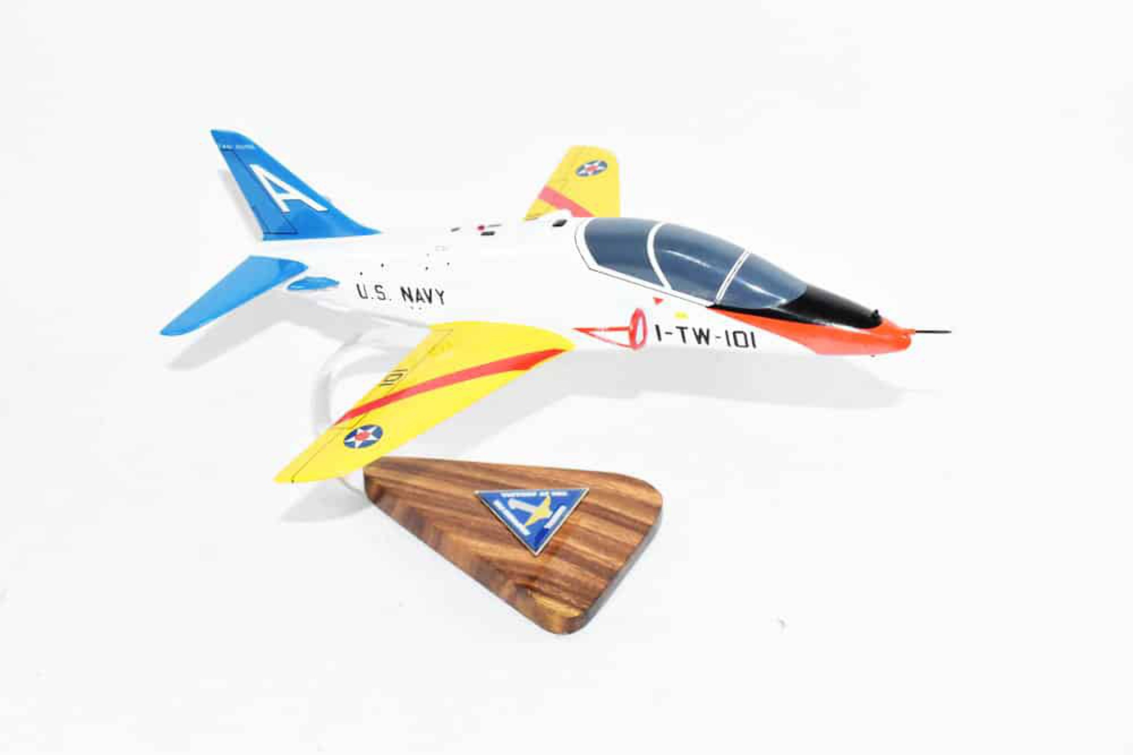 TW-1 USS WASP 1939 (2021) T-45C Model, 1/40th (12) Scale, Mahogany ...