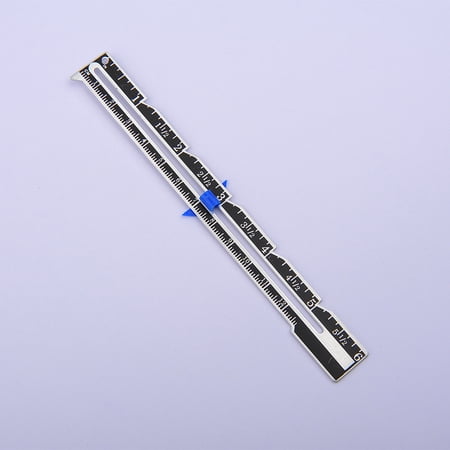SICED Sewing Gauge Metal Slide Gauge Sewing Measuring Tool Quilting ...