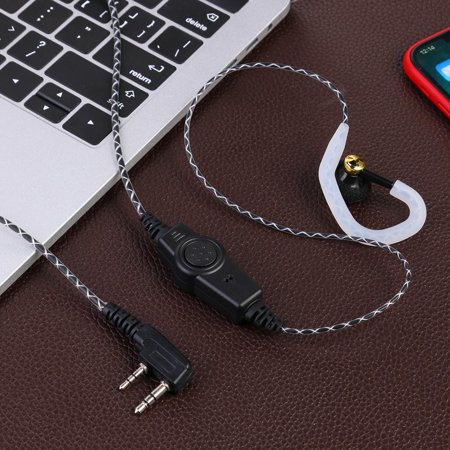 Coiry 2Pin K Type PTT Earphone Interphones with Mic for Baofeng UV-5R ...