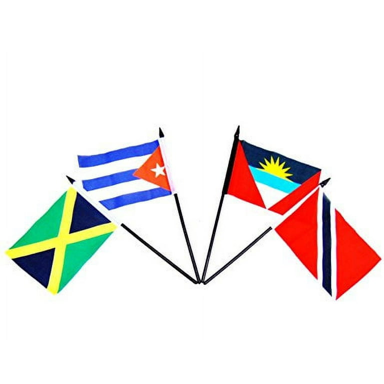 All Caribbean Island Flags