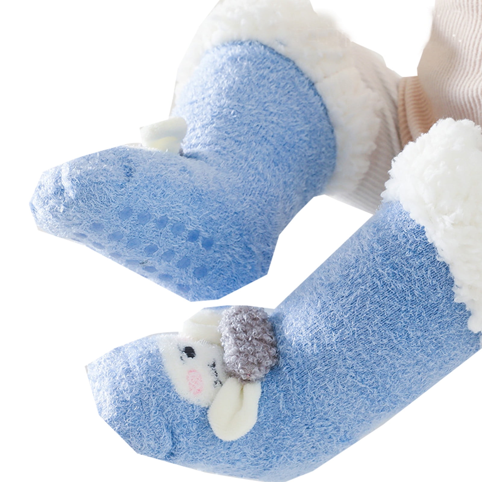 Cathalem Socks for Babies Children's Long Tube Socks Lamb's Wool Baby ...