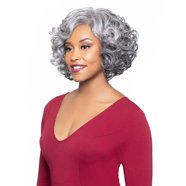 Foxy Silver (Martina) - Synthetic Lace Part Wig in 3T34 - Walmart.com