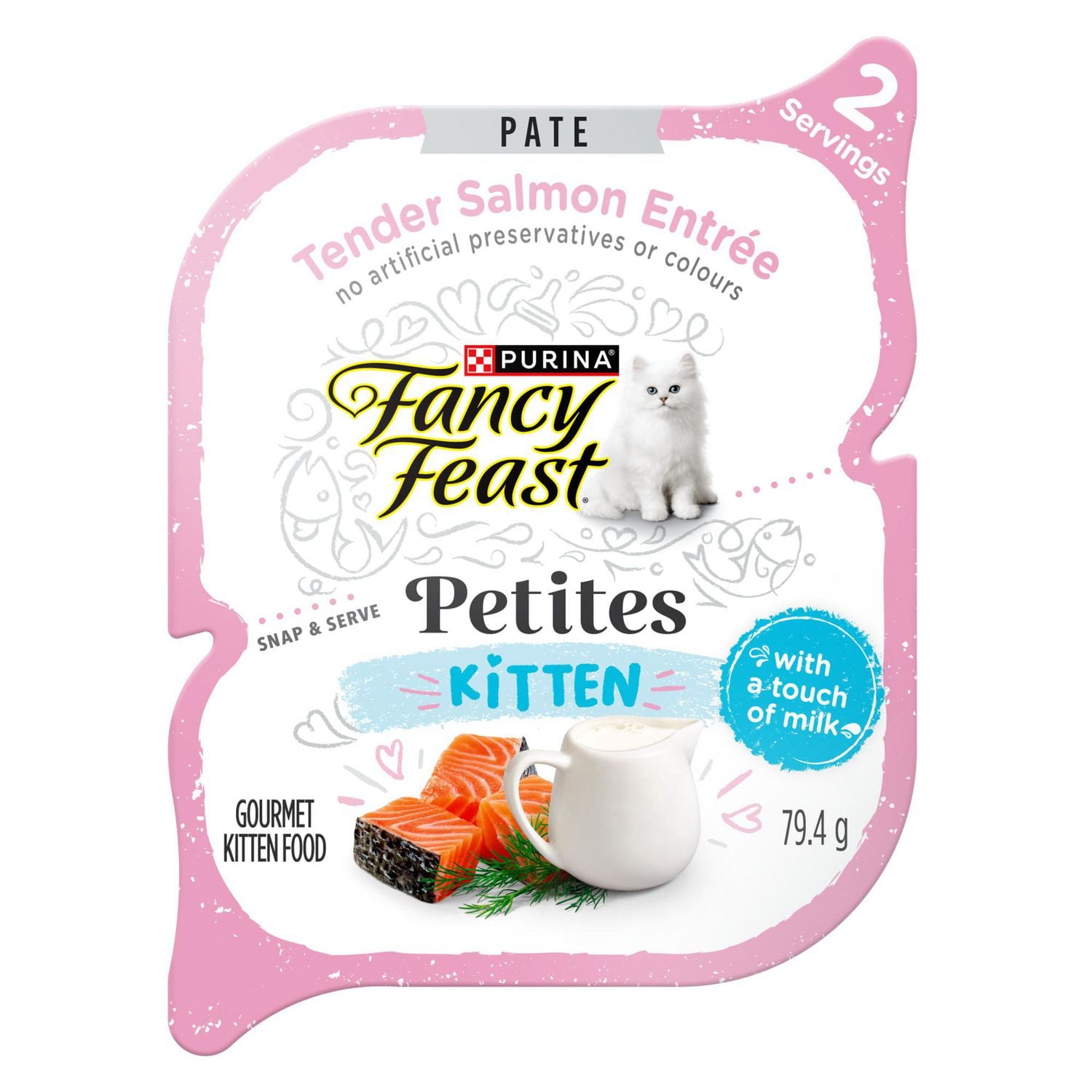 Click here for Fancy Feast Petites Kitten Salmon Entrée Pâté  Wet... prices