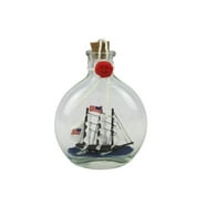 Bluenose Sailboat in a Bottle 7 in. Ships In A Bottle Decorative Accent ...