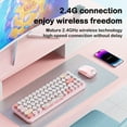 HOCO Wireless Keyboard and Mouse Combo, 2.4GHz Bluetooth USB Receiver ...