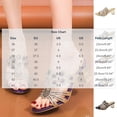 Byworldtasic Women's Chunky Heel Glitter Rhinestone Sandals Jeweled ...