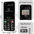 Jethro SC490 Big Buttons, Simple-to-Use, No-Contract Cell Phone for ...