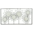 Aspire Home Accents Whitney Metal Flower Wall Decor, Brown - Walmart.com