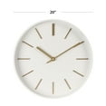 Better Homes & Gardens 20" Modern Geometric Wall Clock - Walmart.com