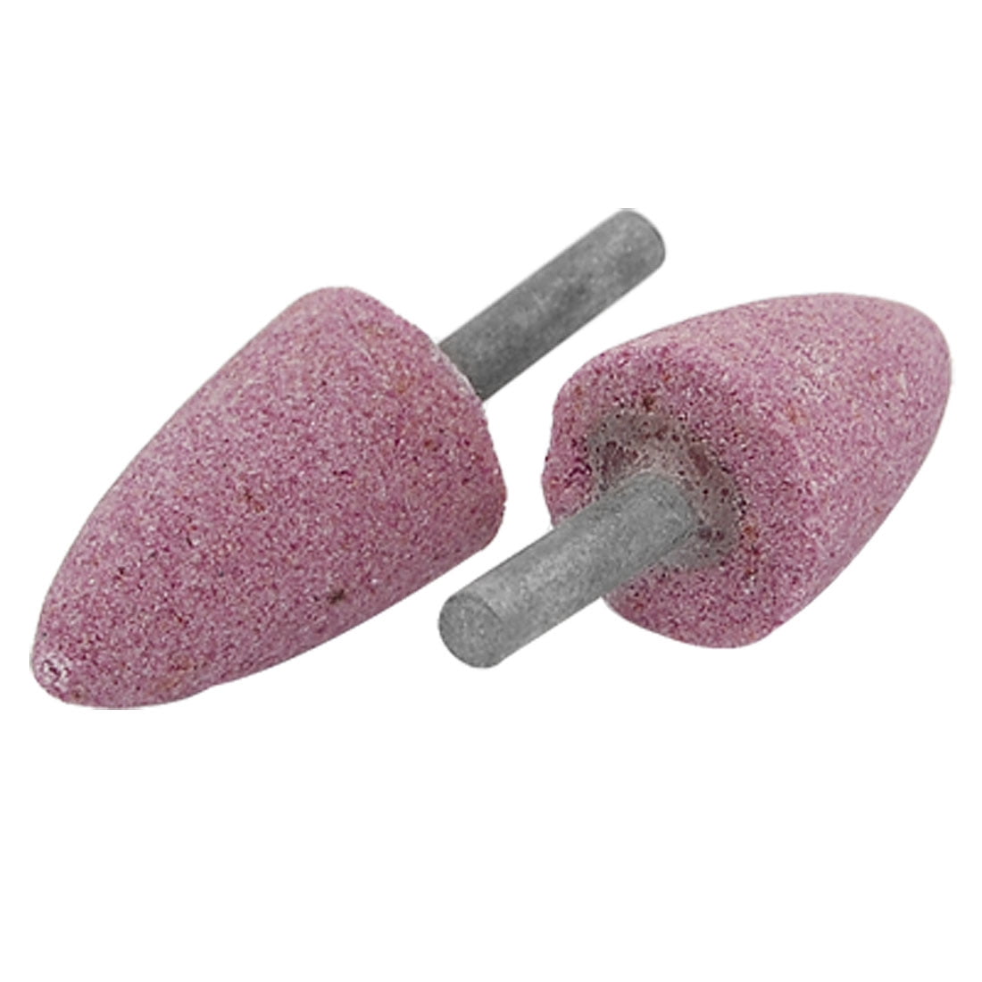 Unique Bargains Grinding Polishing Pink Tapered Mounted Stone 2 Pcs ...