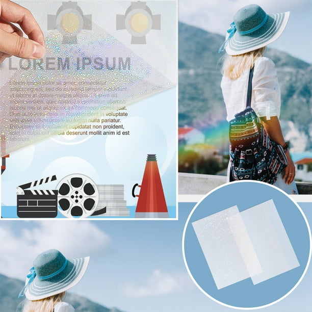 Pack of 36 Lamination Paper Clear Home Business Card Laminating Film ...