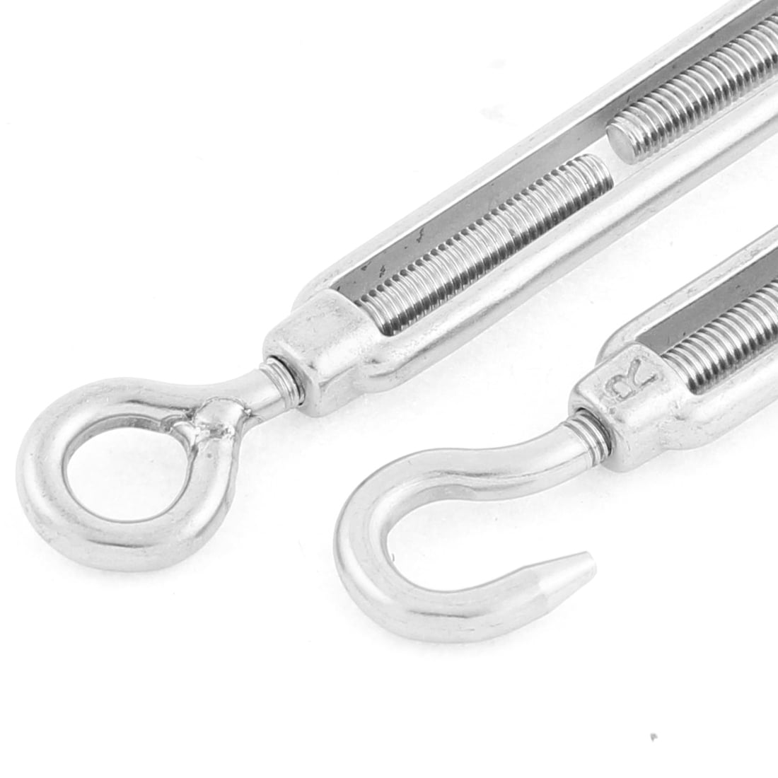 M6 6mm Thread 5.5" Long Adjustable 304 Stainless Steel Eye Hook ...