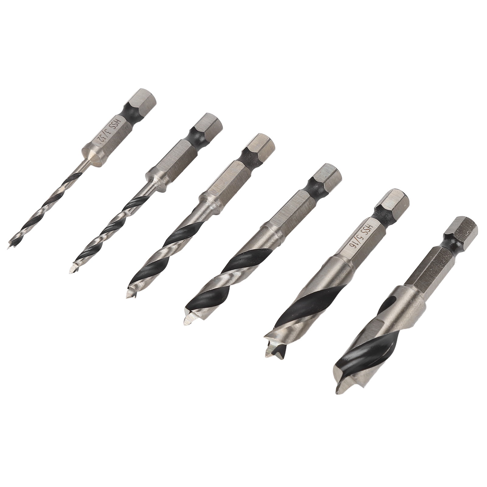 Click here for Dewin Point Drill Bit 6pcs 3 Point Drill Imperial... prices