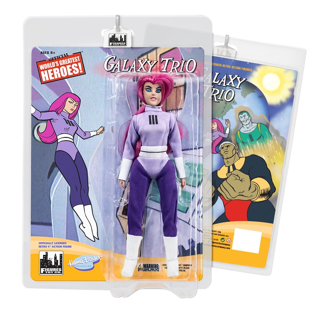 Birdman & The Galaxy Trio 8 Inch Retro Action Figures Series: Gravity ...