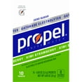 Propel Zero Sugar Electrolyte Drink Mix Powder, Kiwi Strawberry, 0.08 oz, 10 Count Packets ...
