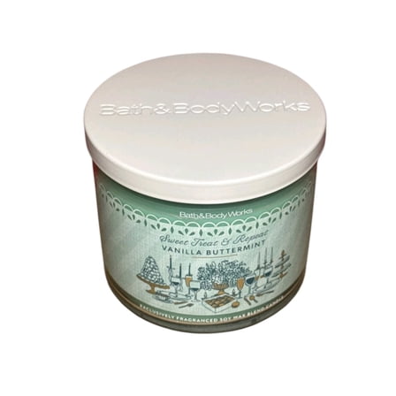 Bath & Body Works White Barn 3-Wick Candle in Vanilla Bean - Walmart.com