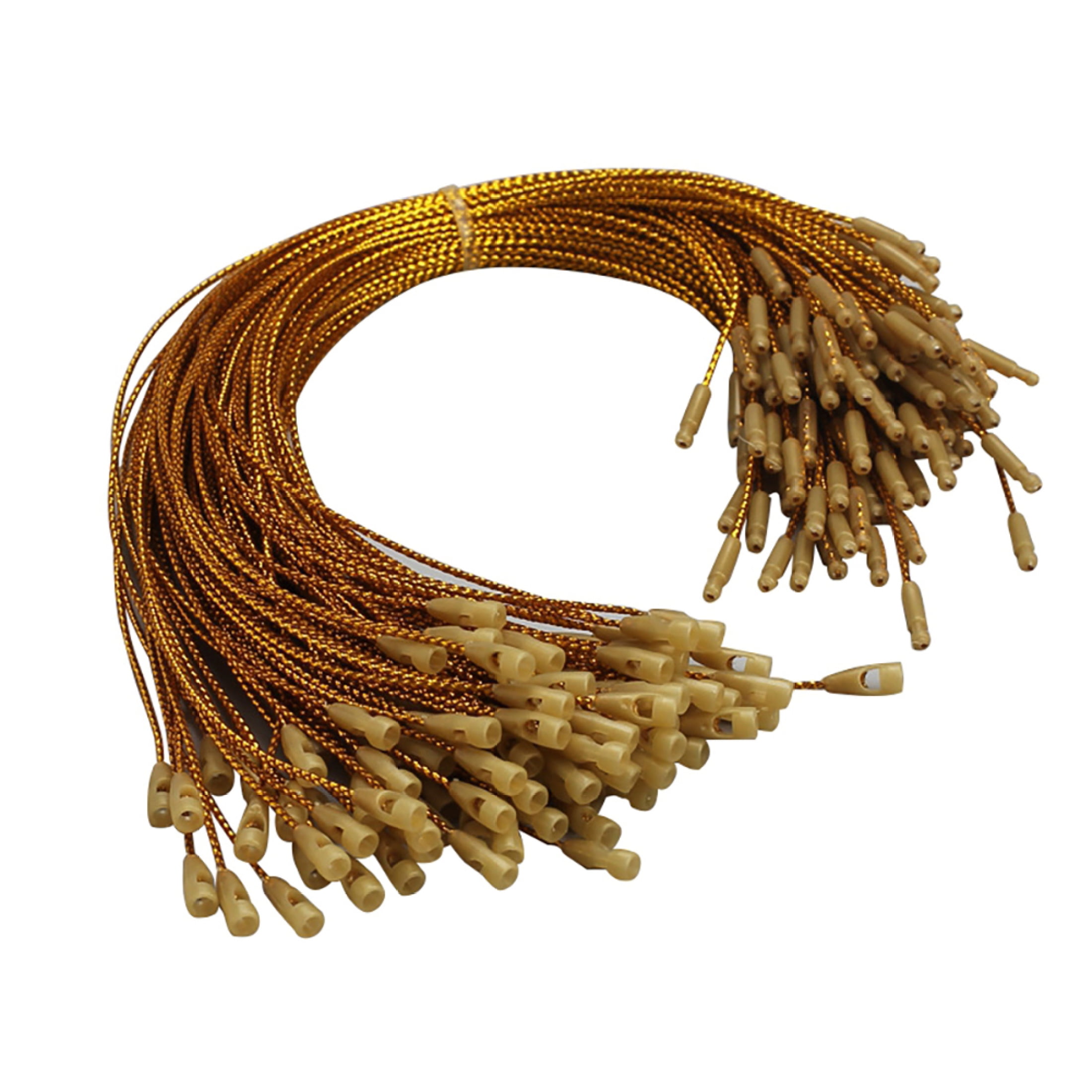 EUBUY 100 Pieces Cotton Hang Tag Clothing Label Tag Pin Rope Line Label ...