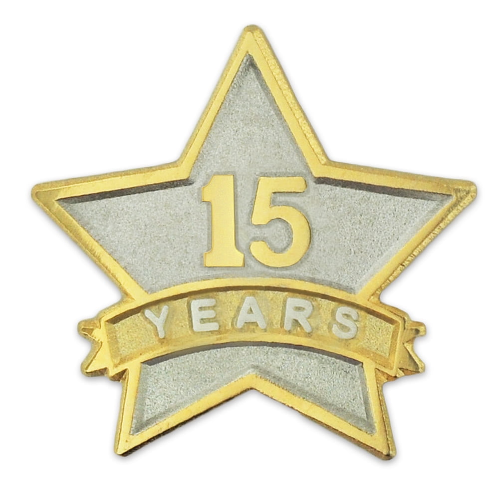 15 Year Service Award Star Corporate Recognition Dual Plated Lapel Pin 15-year-service-award-star-corporate-recognition-dual-plated-lapel-pin