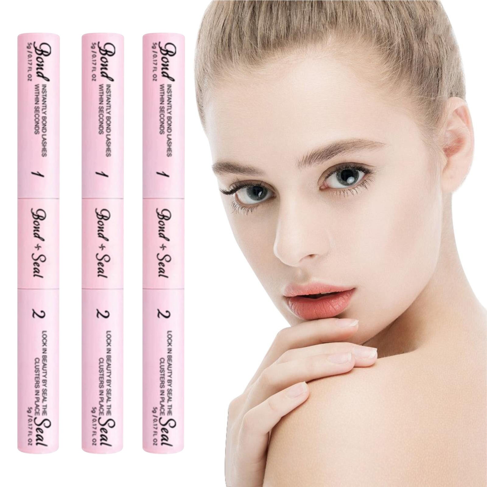 mascara Lash And Seal 2 In 1 Cluster Lash Glue For Eyelash Extensions ...