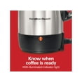 Hamilton Beach Electric Stainless Steel Coffee Percolator, 12 Cup ...