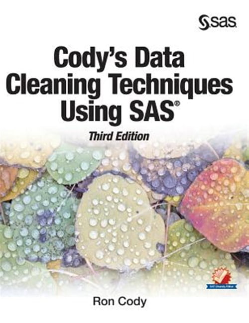 Pre-Owned Cody's Data Cleaning Techniques Using SAS, Third Edition (Edition 3) (Hardcover ...