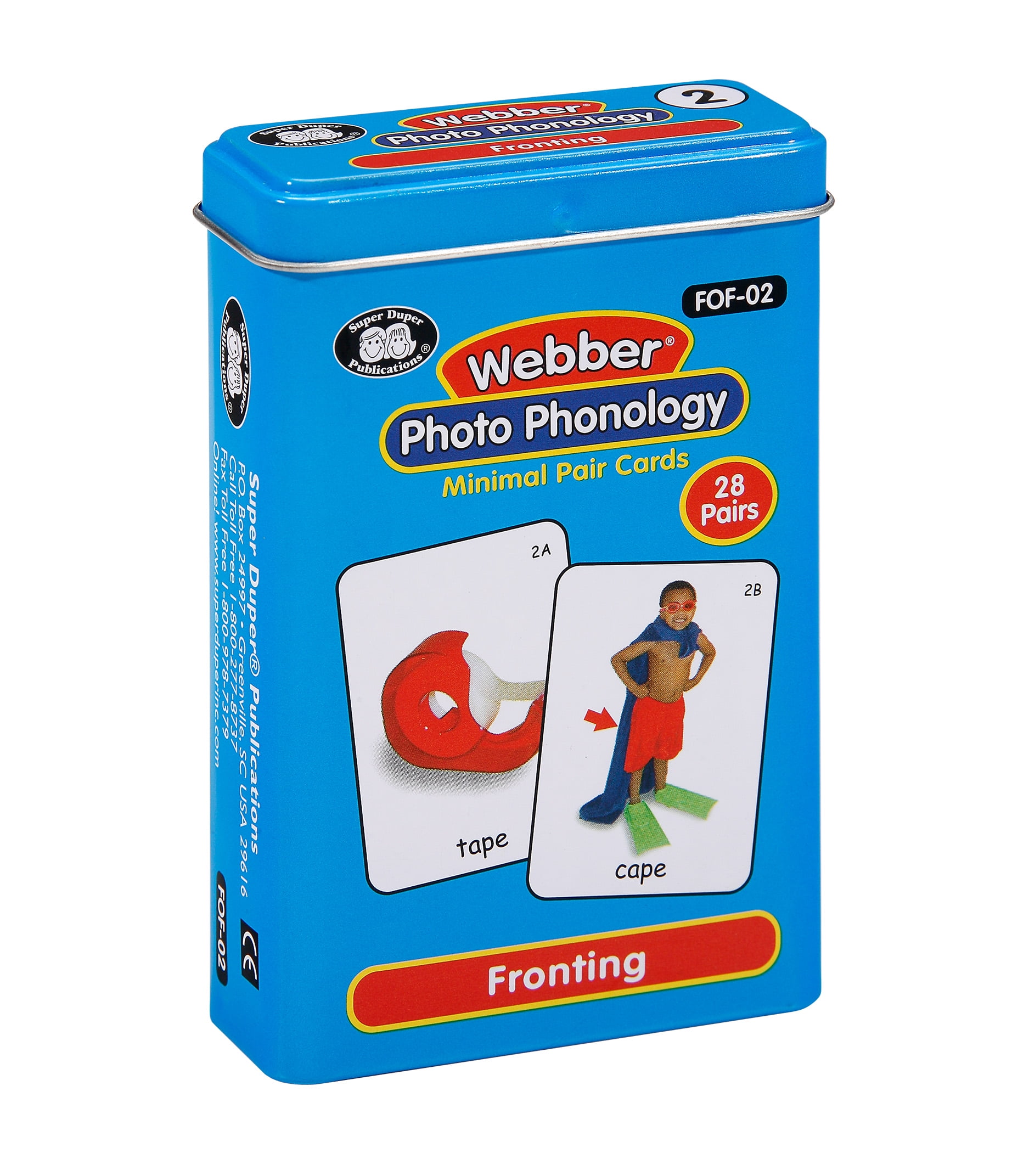 Super Duper Publications | Webber® Photo Phonology Fronting Minimal ...