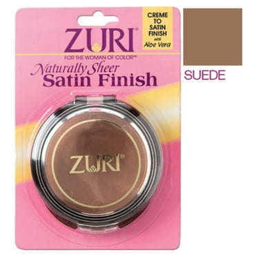 Zuri Naturally Sheer Satin Finish Pressed Powder - Toffee - Walmart.com