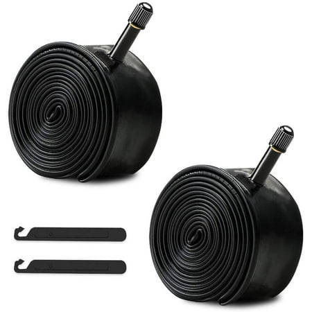 2 Pack Bike Tube with 2 Tire Levers,24", 26" x 1.75/1.95/2.125 Bicycle ...