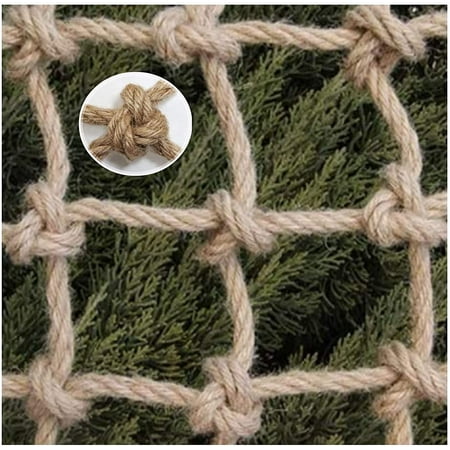 Child Safety Net, Hemp Rope Net Heavy Duty Decor Net Treehouse Climbing ...