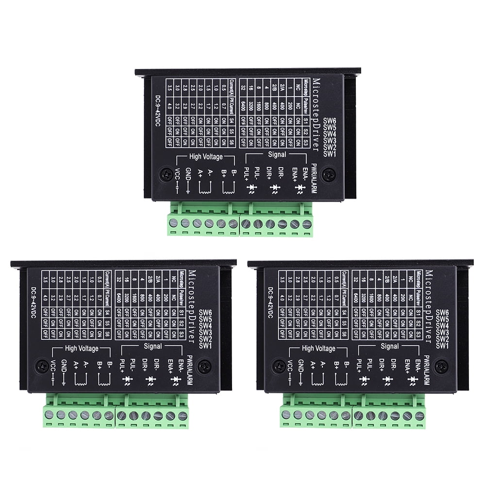 Controlador CNC Actualizado 3 Piezas 42/57 Tipo TB6600 32 Segmentos para Impresora 3D | Bodega ...
