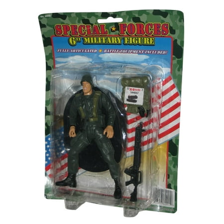 Special Forces 6 Inch Military Polyfect Toys Figure w/ Battle Equipment ...