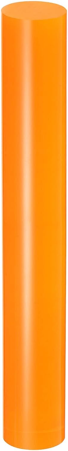 Acrylic Clay Roller 7.28 Inch x 1 Inch Solid Non-Stick Plastic Round ...