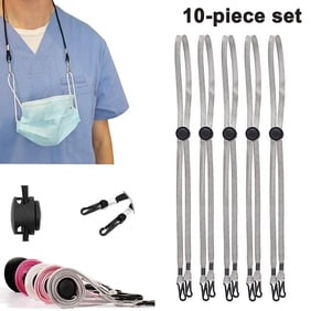 5 Pack Premium Lanyards with Detachable Resealable ID Badge Holder by ...
