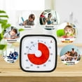 60 Minute Visual Timer Silent Study Timer For Kids And Adults Time ...