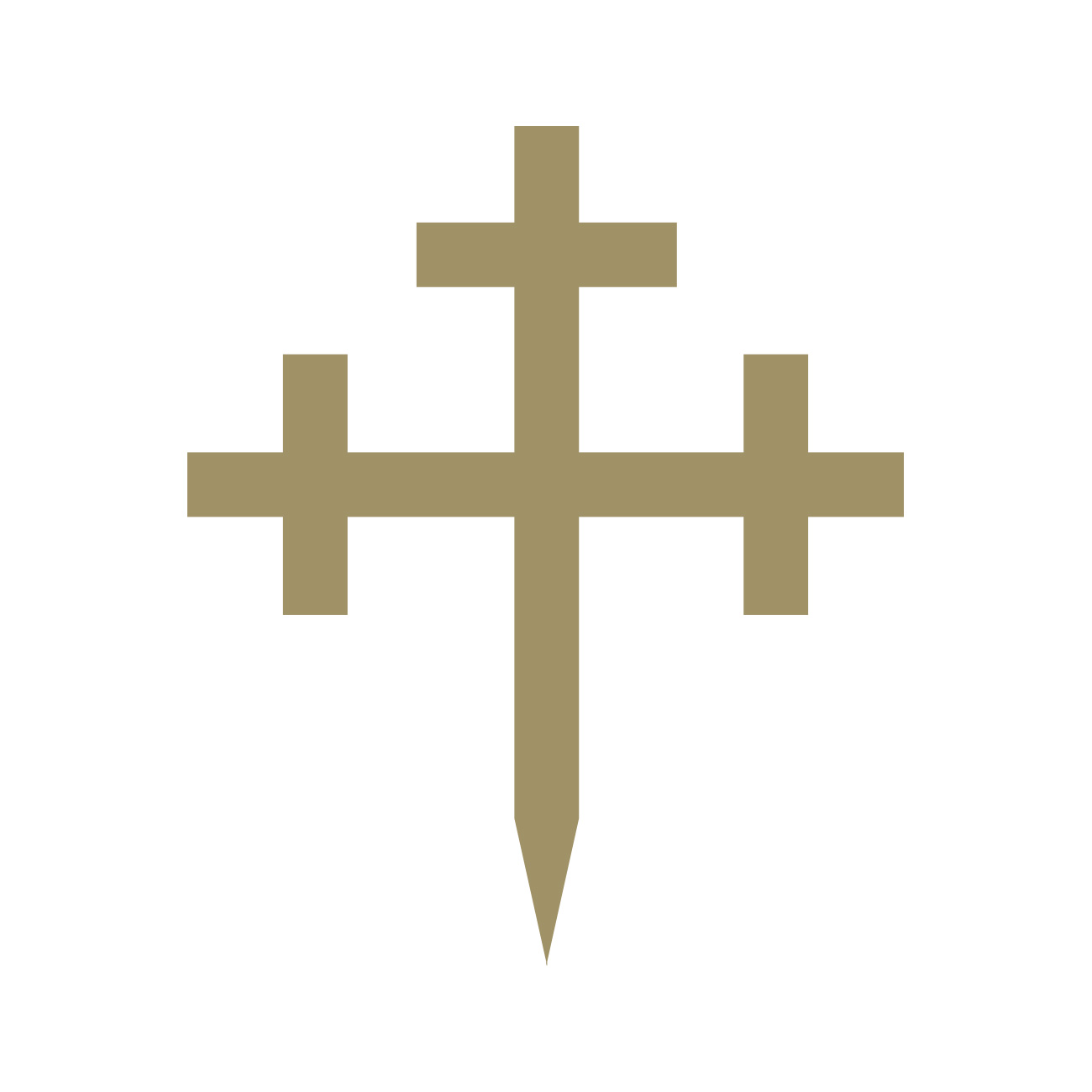 Cross Crosslet Fitchy Sticker Decal Die Cut - Self Adhesive Vinyl ...