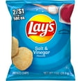 Lay’s Salt & Vinegar Potato Chips Snack Packs, 1 oz Bags, 50 Count ...