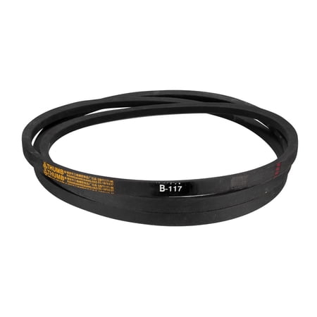 Uxcell B117 Drive V Belt Girth 117-inch Industrial Power Rubber ...