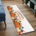 Area Rug 2x6ft Happy Thanksgiving Words Area Rugs Washable Low Pile ...