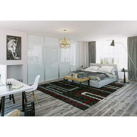 Milky Sliding Glass Closet Doors 4 Panels By Doors22 - Walmart.com