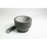 "Cilio by Frieling 'Goliath' Natural Granite 5"" Mortar & Pestle for ...