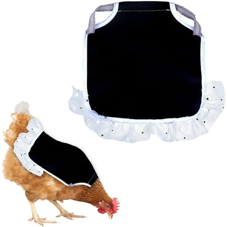 TESNN Chicken Apron, Chicken Saddle for Hens, Back Background Feather ...
