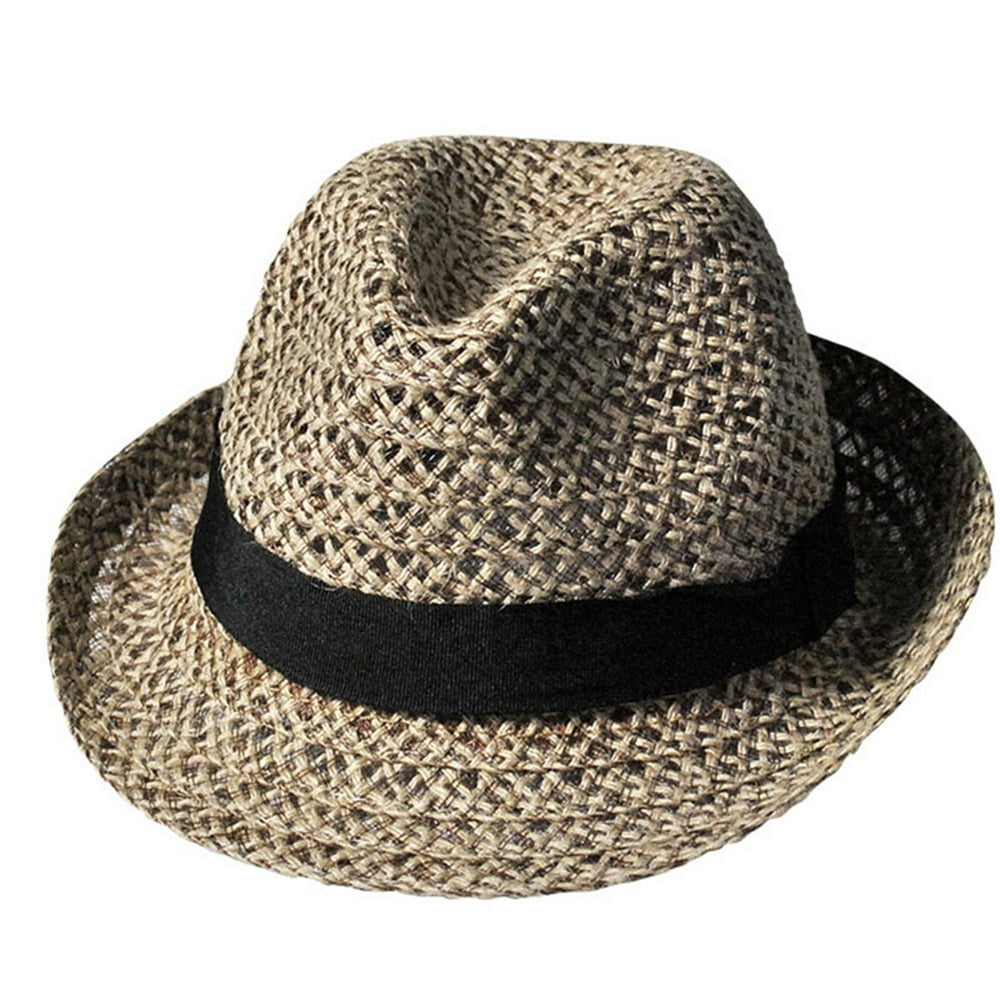 Click here for Generic Men Women Hollow Straw Fedoras Cap Jazz Ha... prices