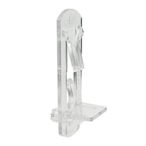 Shelf Support Peg, Self-Locking, 5 mm., 5/8 in. Clear (4-pack ...