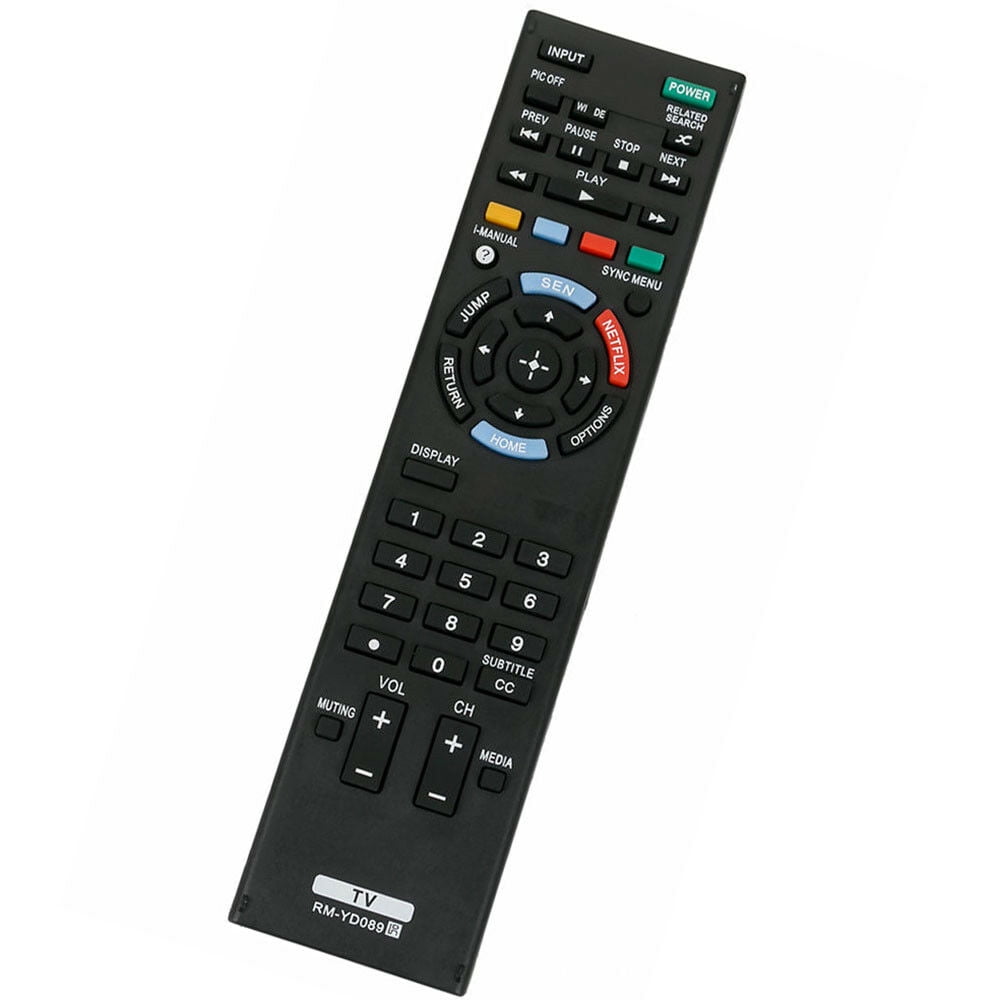 RM-YD089 Remote Replaced for Sony TV KDL-42W650A KDL-42W651A KDL ...