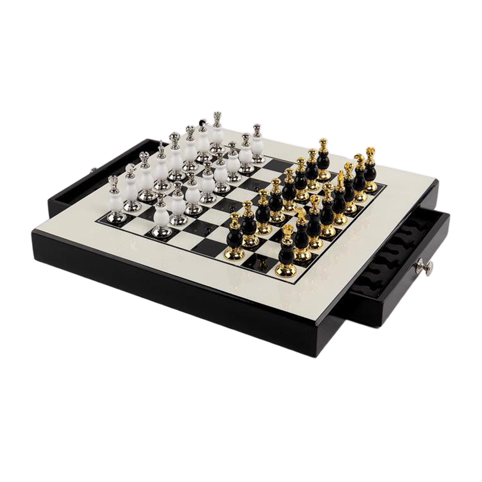 Buy 16 Inch Chess Board Storage - Traditional Aegis Game Includes Kings ...