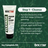 Tecnu Ivy Complete Kit, Poison Ivy Scrub, Itch Relief Gel, Detox Wipes ...
