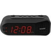 Sharp AM/FM Clock Radio with Dual Alarms, LED Green Display, Electric ...